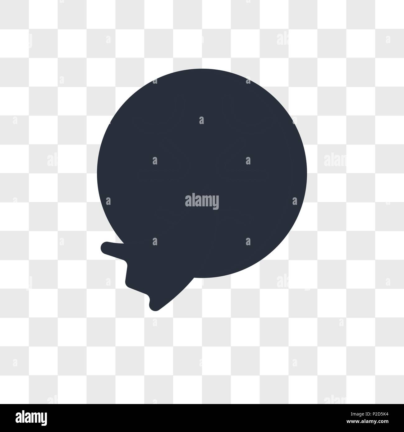 Sick vector icon isolated on transparent background, Sick logo concept ...