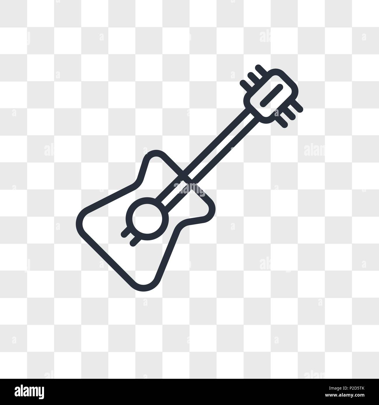 Violin vector icon isolated on transparent background, Violin logo ...