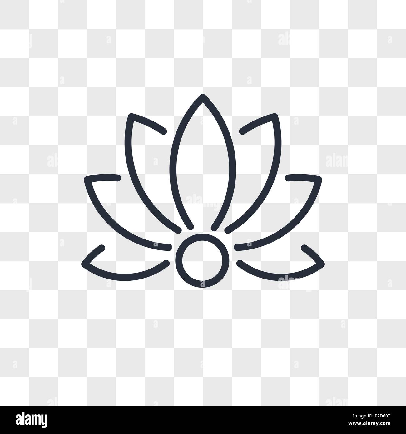 Relaxation vector icon isolated on transparent background, Relaxation ...