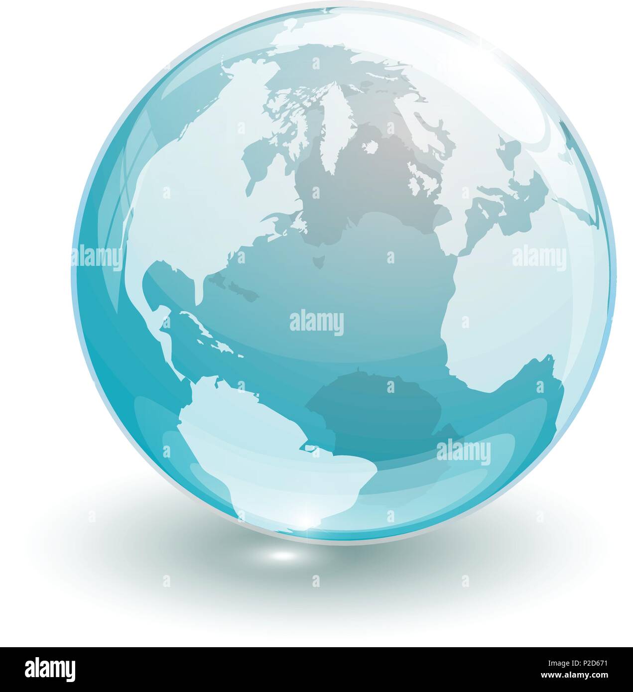 Map of crystal hi-res stock photography and images - Alamy