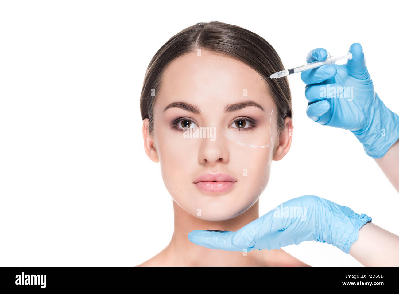 Injection on skin line hi-res stock photography and images - Alamy