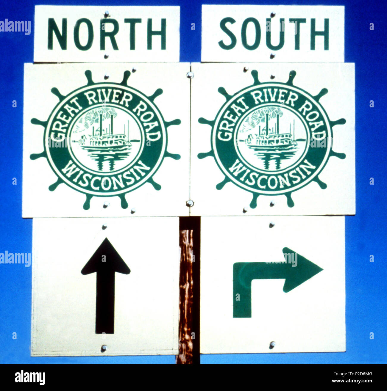 American road signs hi-res stock photography and images - Alamy