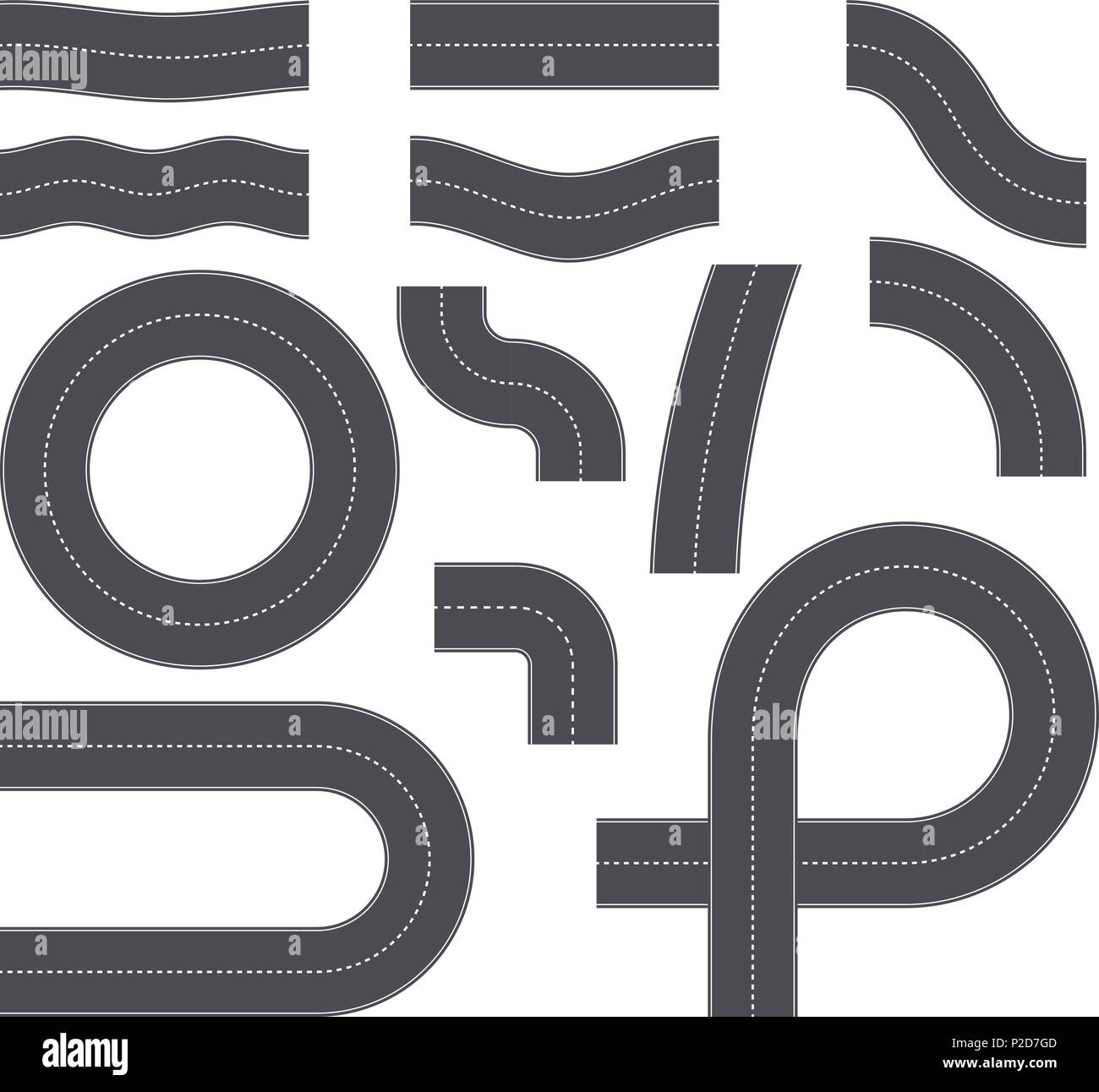 Roadelements Stock Vector Images - Alamy