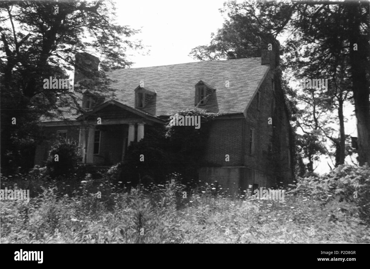 . English: Bel Air Plantation in 1948 before it was restored by the ...