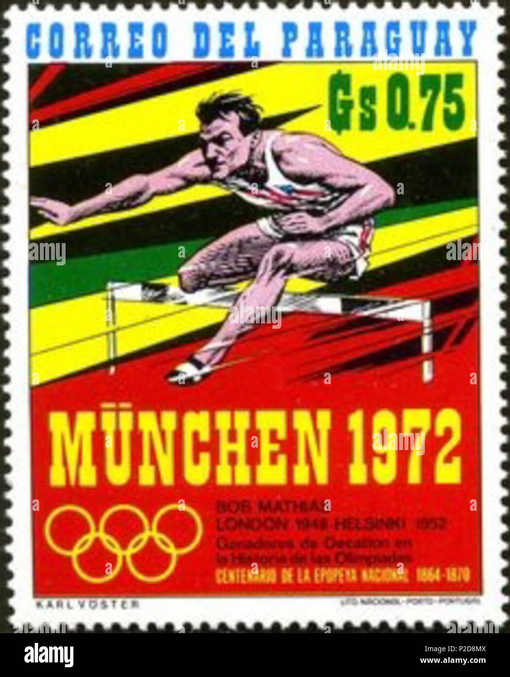 . Bob Mathias . 23 March 1971. Unknown 8 Bob Mathias 1971 Paraguay ...