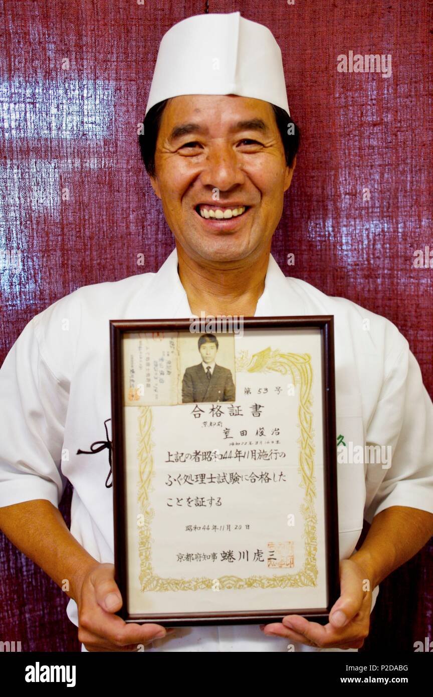 Chef Preparing Fugu