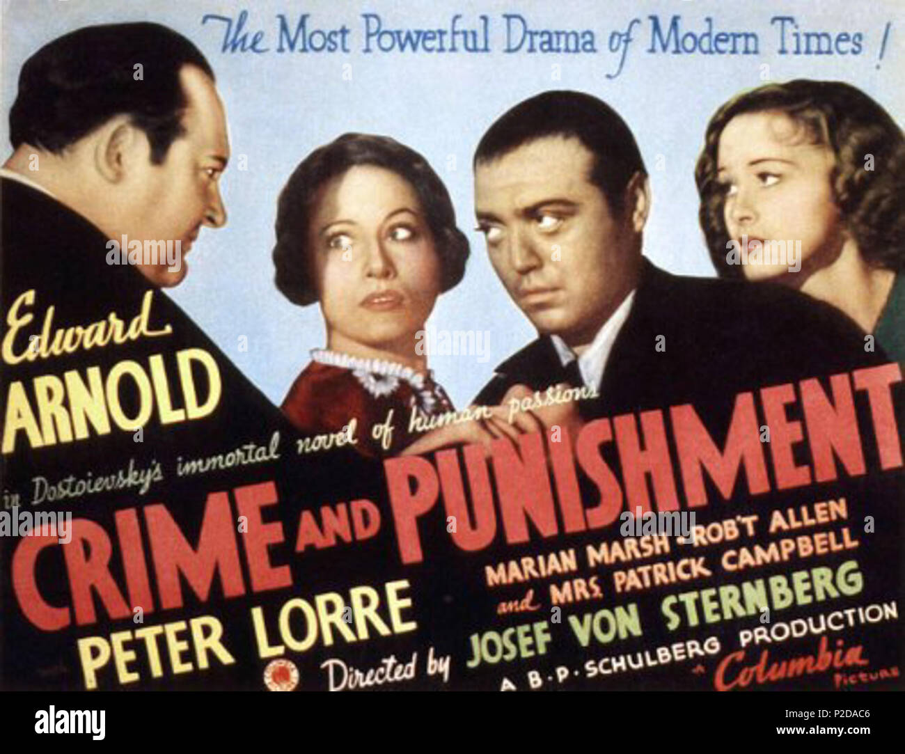 . English: Crime and Punishment (film) 1935. Josef von Sternberg ...