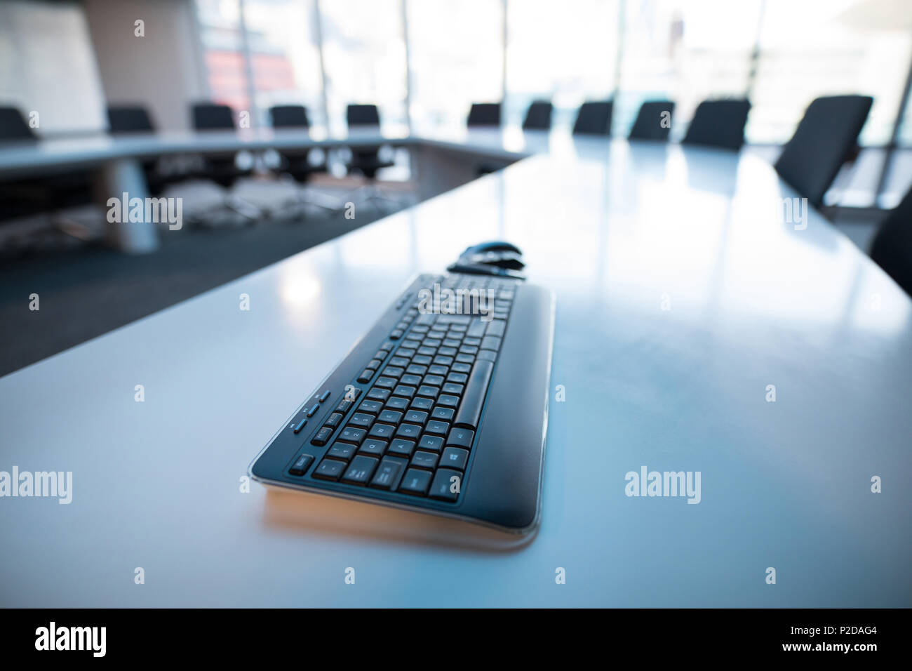 Boardroom table black hi-res stock photography and images - Alamy