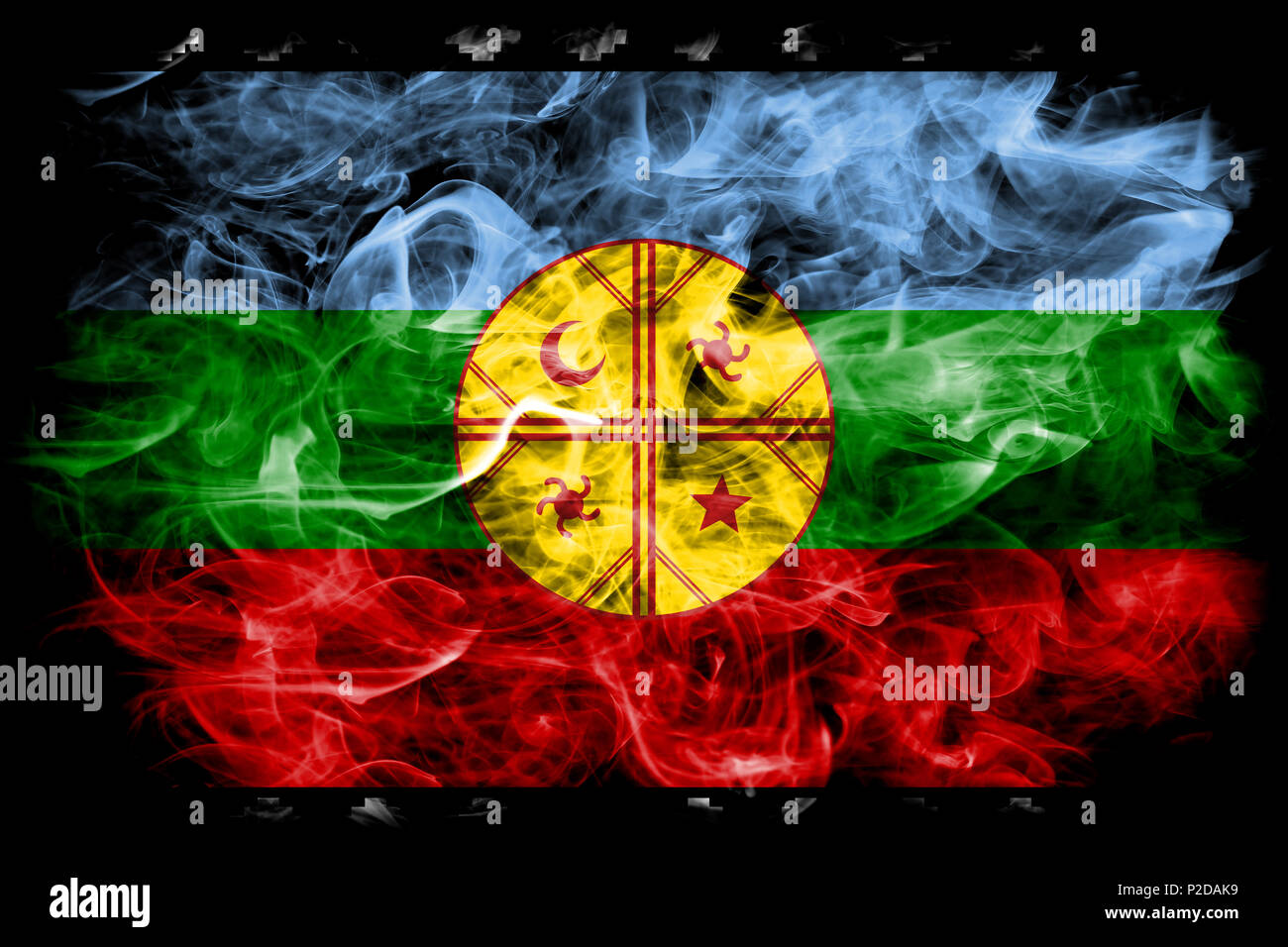 Mapuche flag hi-res stock photography and images - Alamy