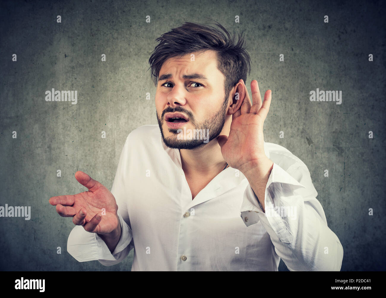 Unable to speak hi-res stock photography and images - Alamy