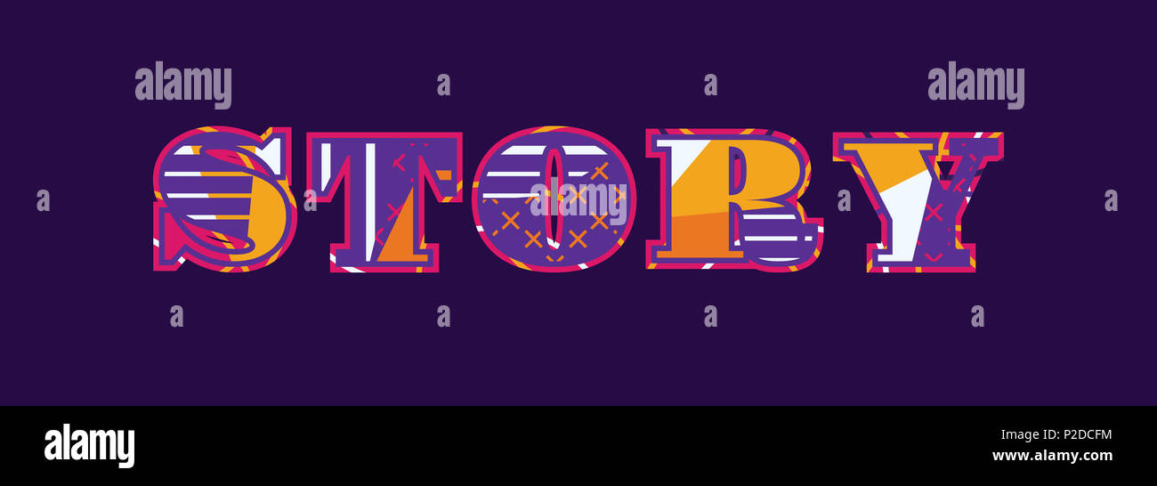 Story word report abstract hi-res stock photography and images - Alamy