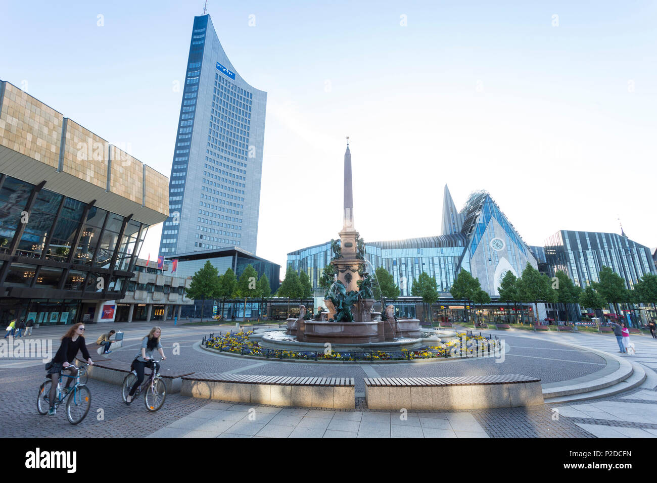 Panorama tower leipzig hi-res stock photography and images - Alamy