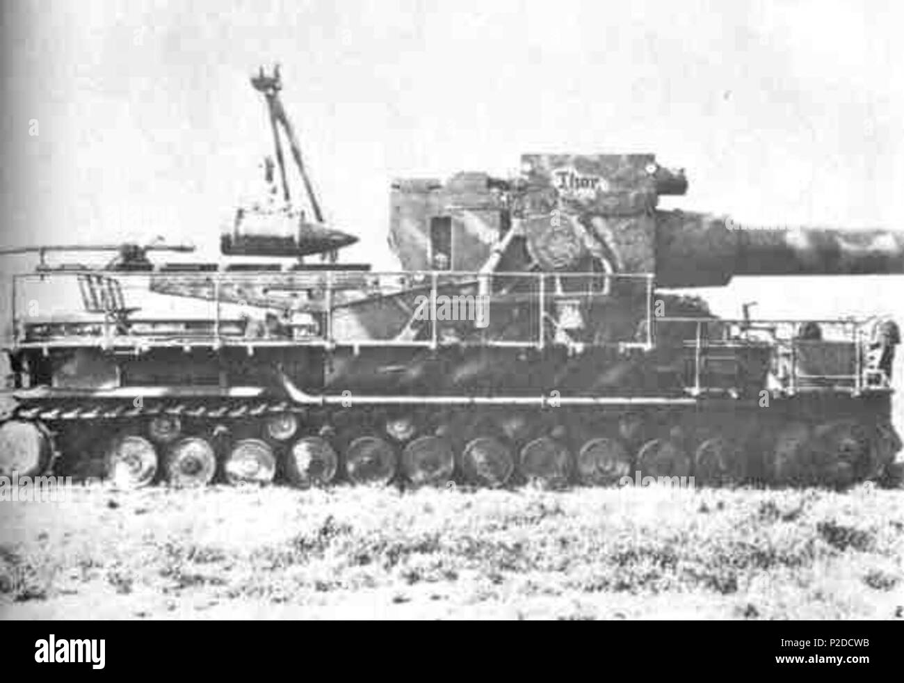 . Karl-Mörser Thor with 540 mm barrel fitted. . n/n 28 Karl22 Stock ...