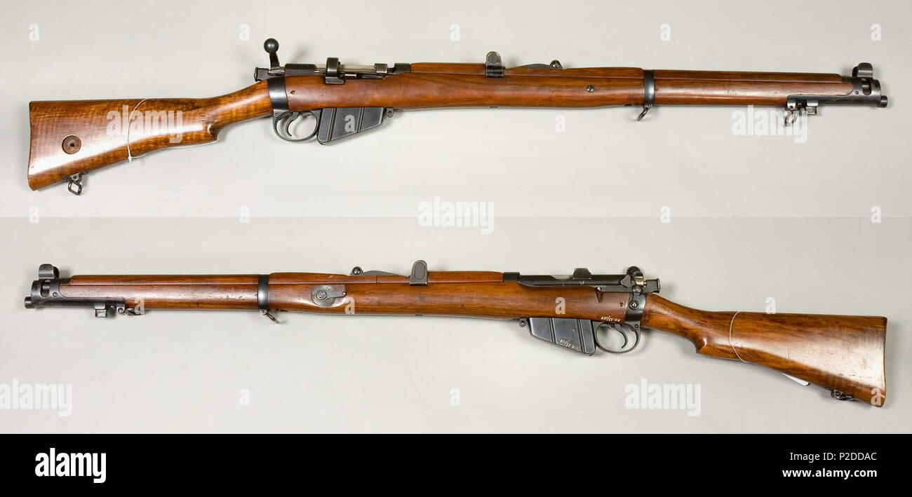. English: Lee-Enfield SMLE Mk III (No 1 Mk 3). Caliber .303' British ...