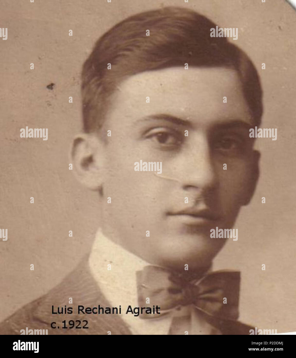 . English: Luis Rechani Agrait (circa 1922) . circa 1922. Unknown 32 ...