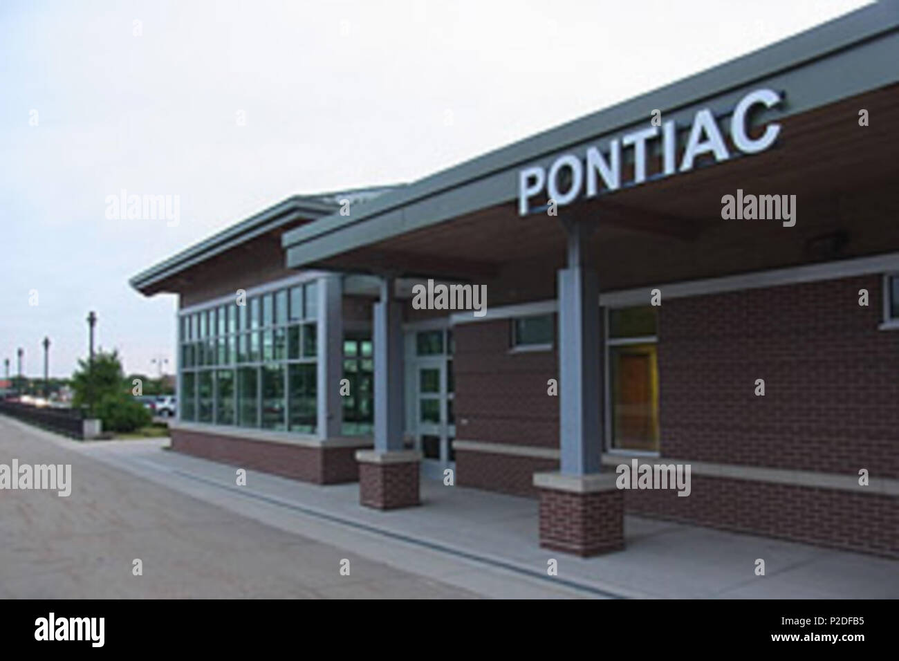 . English: Pontiac Transportation Center track side . 10 August 2015 ...