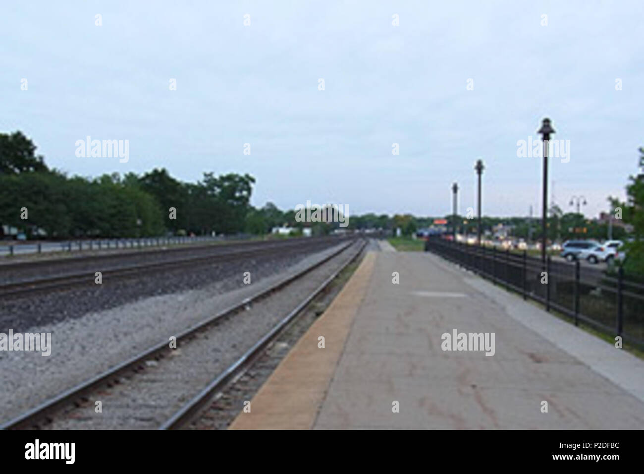 . English: Pontiac Transportation Center looking towards the North . 10 ...