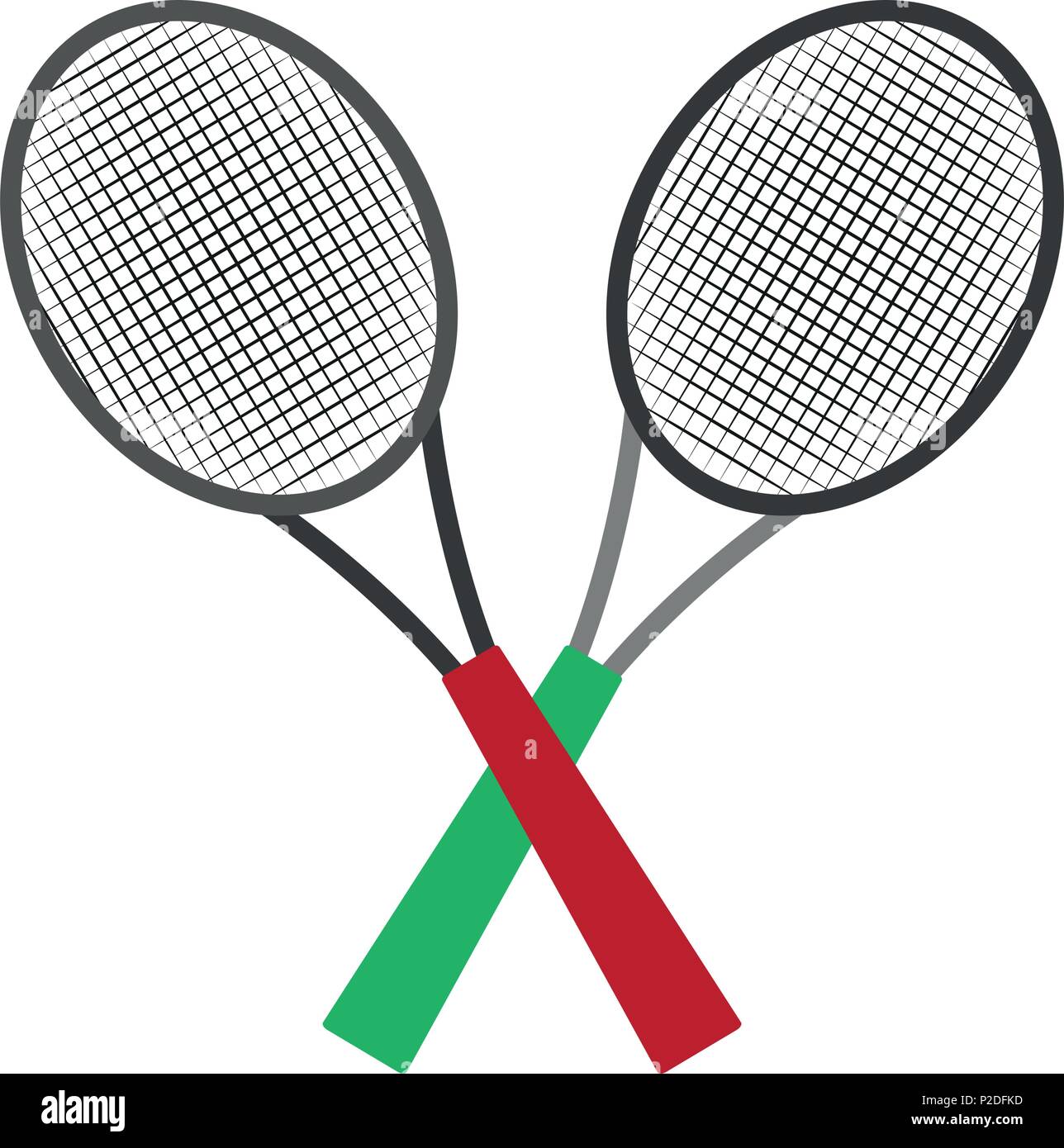 Crossed Tennis Rackets Png