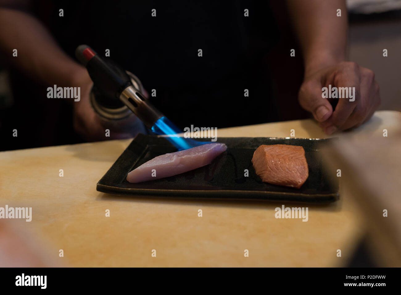 Fish slice hi-res stock photography and images - Alamy