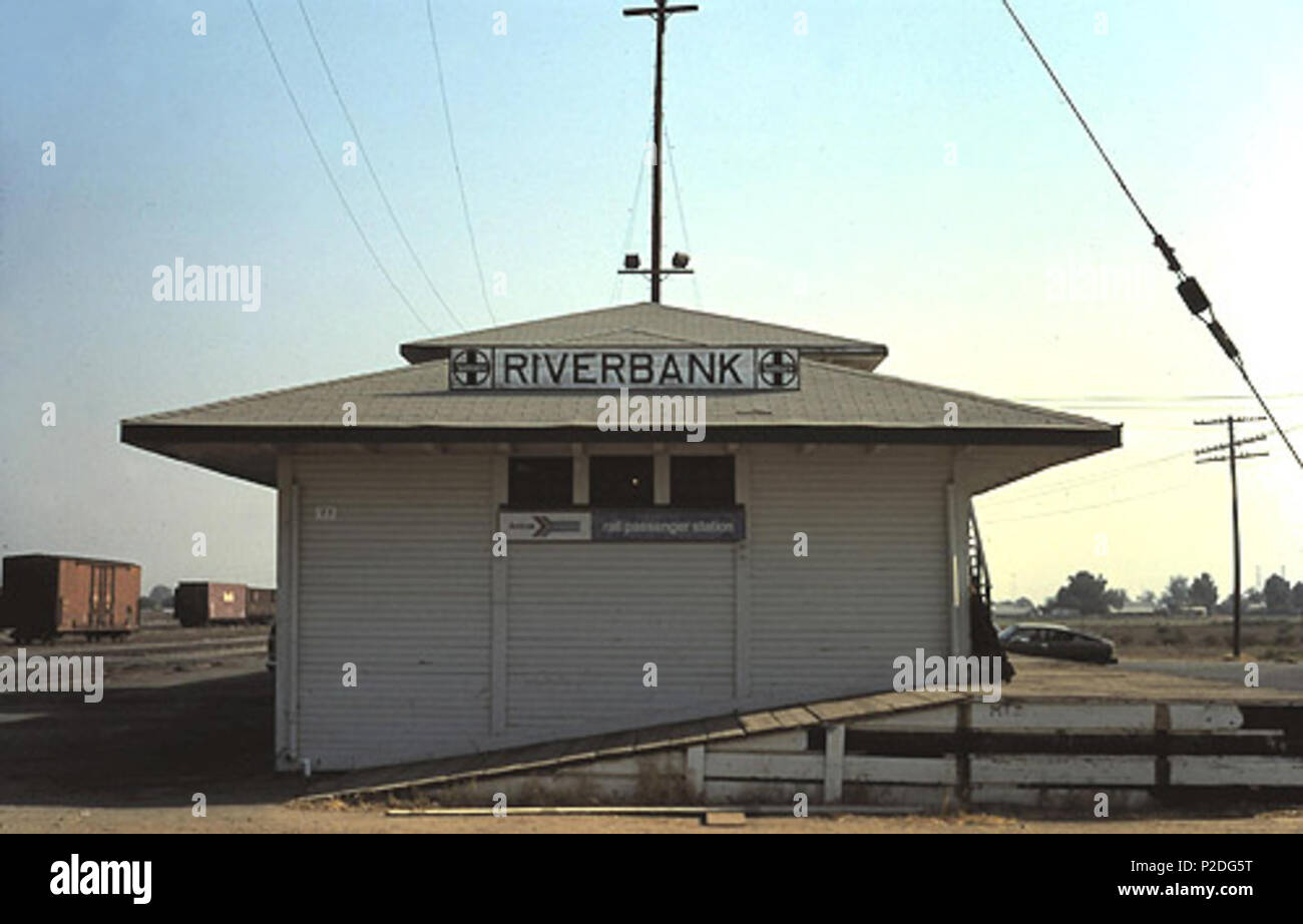 . English: Riverbank station in October 1987 . October 1987. Hikki ...