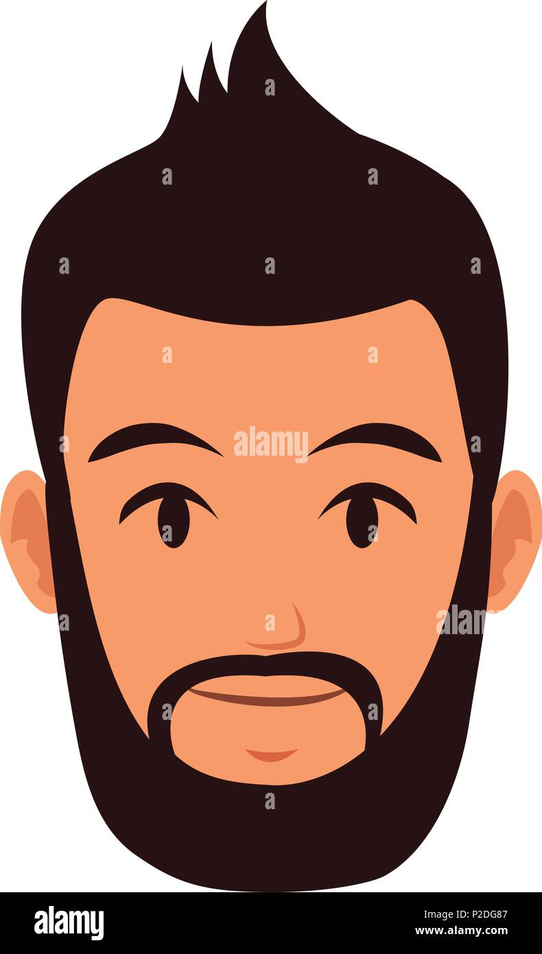 Young man face Stock Vector Image & Art - Alamy