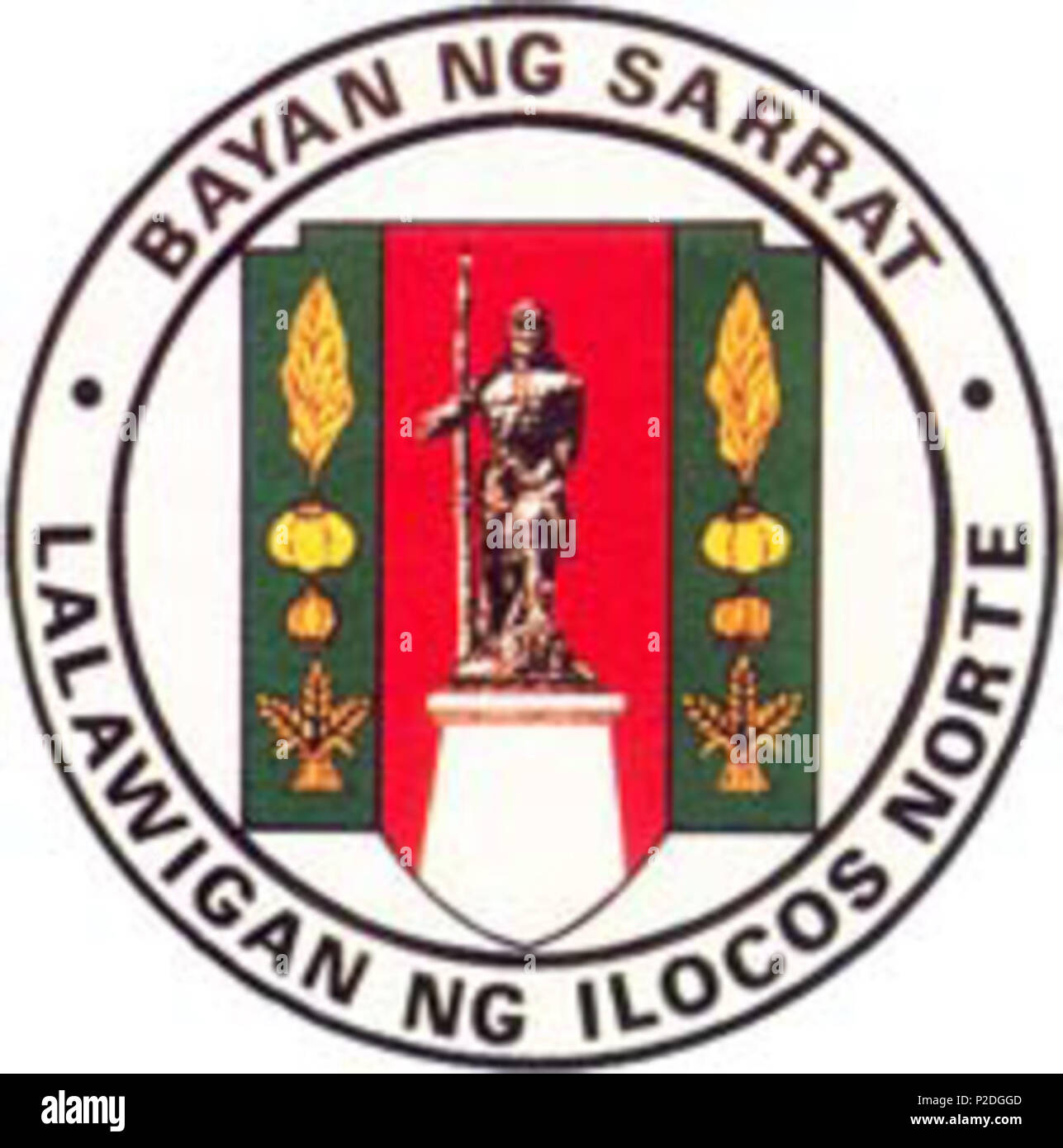 . English: municipality of Sarrat, Ilocos Norte, Official Seal . Ilocos ...