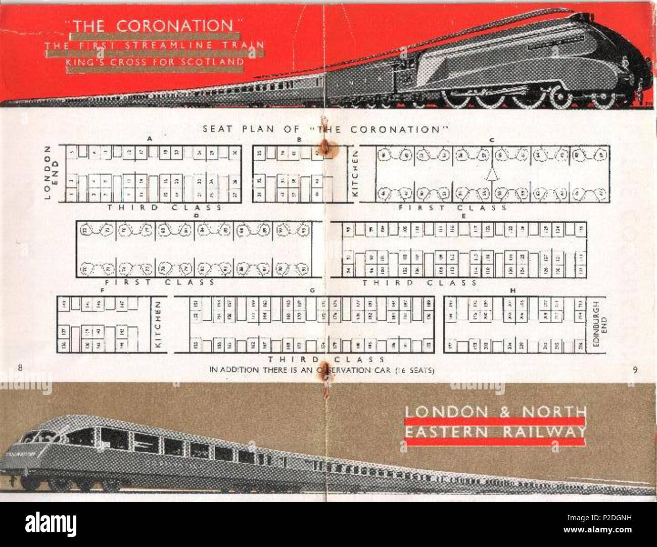 . English: A scan of the seating plan from the spring - summer 1938 ...