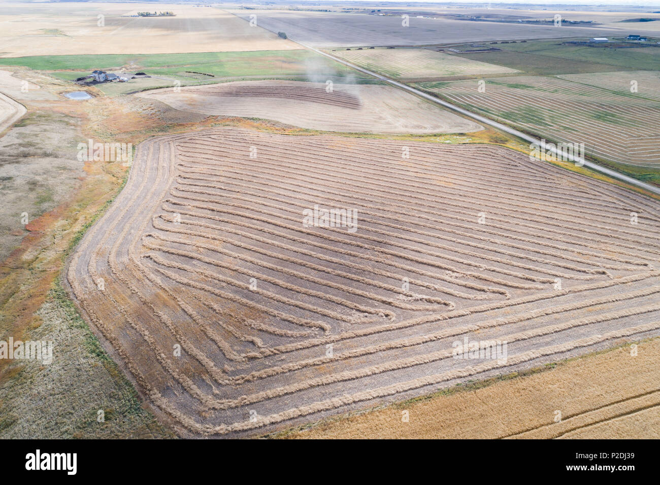 Aerial drone shot passing through hi-res stock photography and images ...