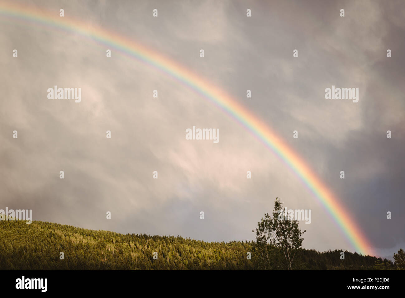 Rainbow hill hi-res stock photography and images - Alamy
