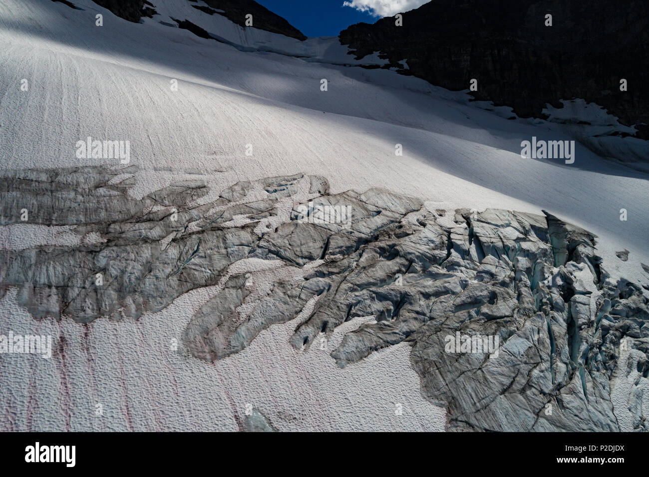 Ice on slope of mountain hi-res stock photography and images - Alamy