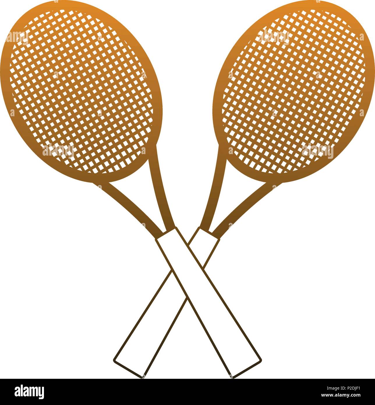 Orange racket Stock Vector Images - Alamy