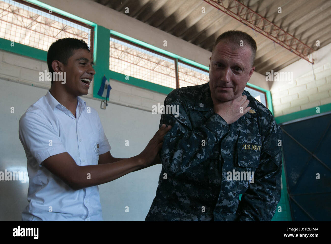 SAN SALVADOR, El Salvador (Sep. 7, 2016) – U.S. Navy Cmdr. Tony ...