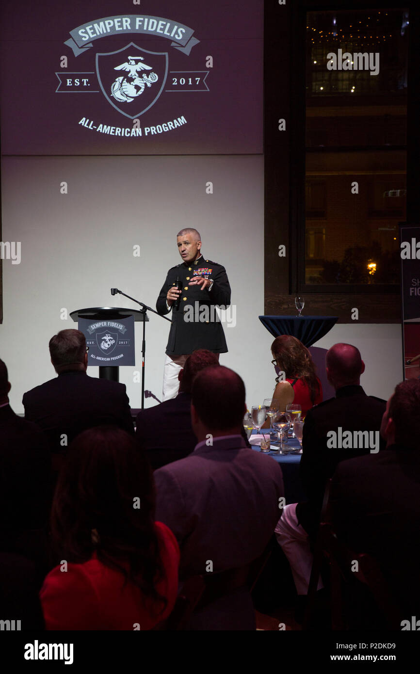 Major General Paul Kennedy announces a new Marine Corps Recruiting ...