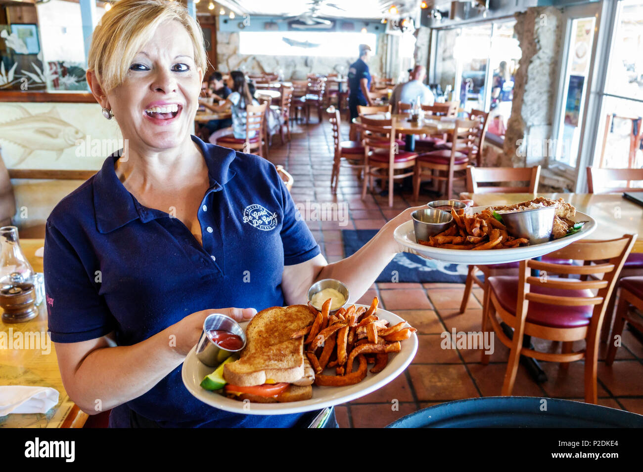 Florida,FL South,Upper Key Largo Florida Keys,Snappers Ocean waterfront ...