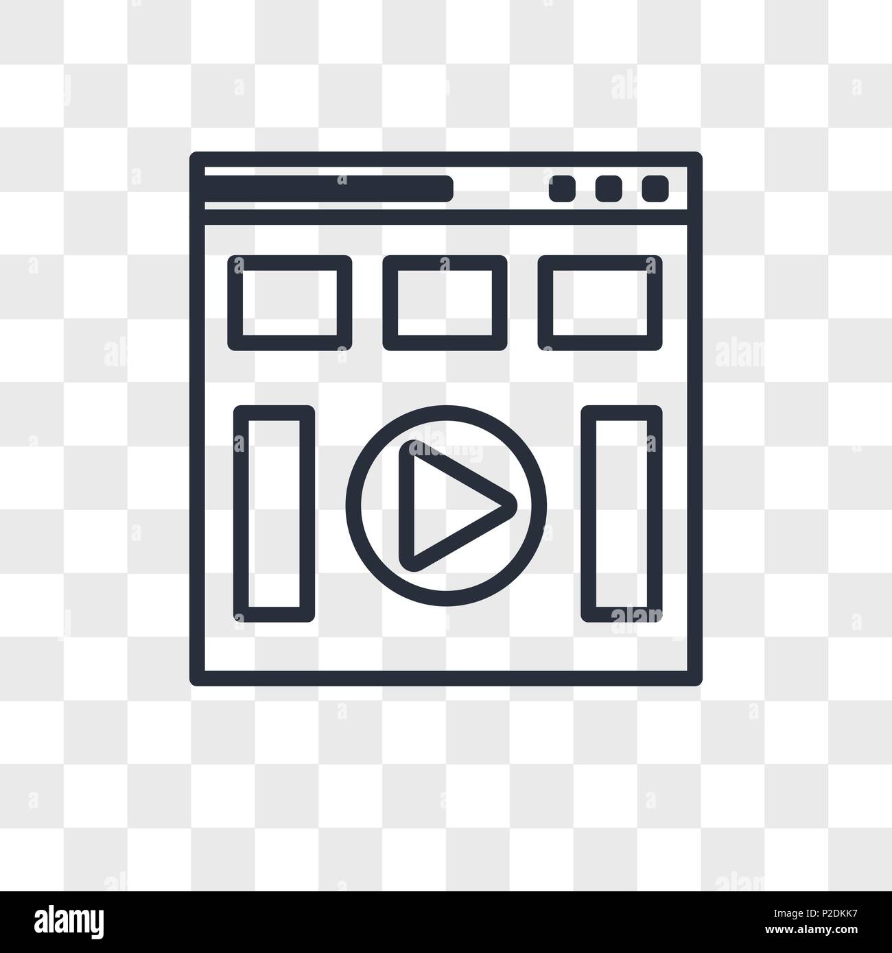 Learning vector icon isolated on transparent background, Learning logo ...