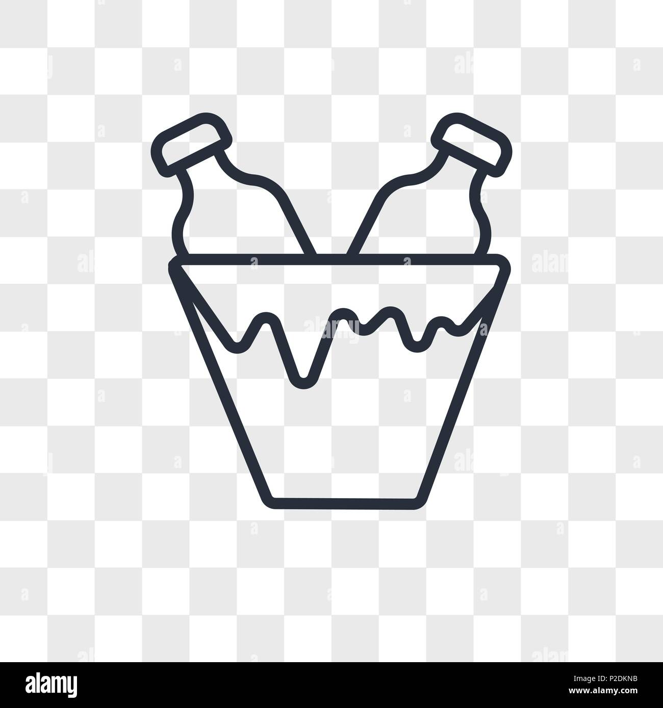 Pack vector icon isolated on transparent background, Pack logo concept ...