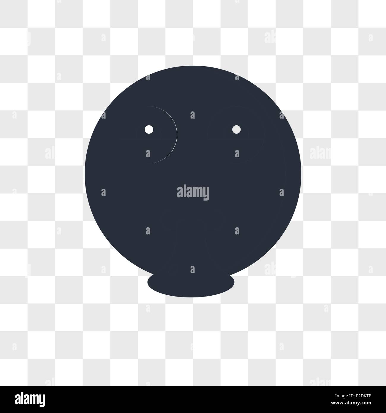 Sick vector icon isolated on transparent background, Sick logo concept ...