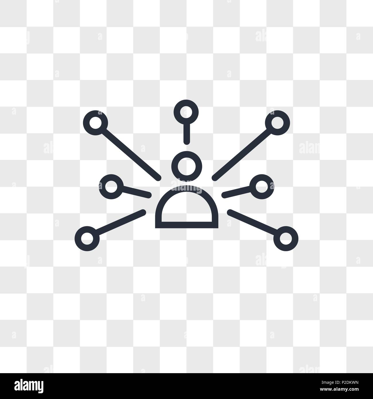 cross channel vector icon isolated on transparent background, cross ...