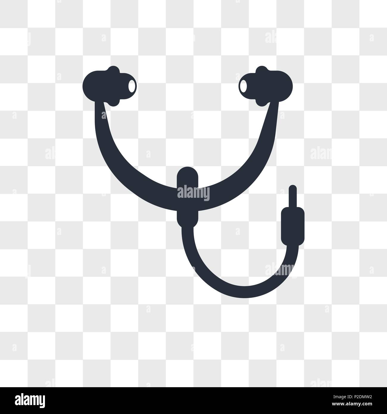 Listening vector icon isolated on transparent background, Listening ...