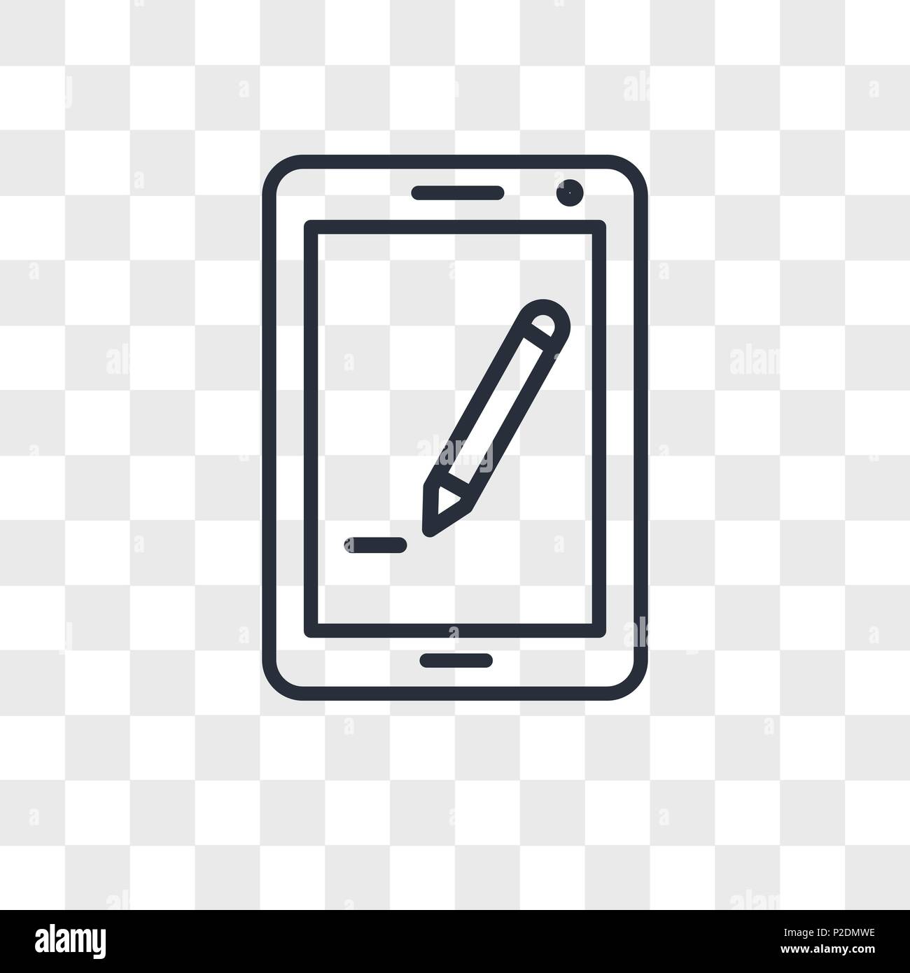 Learning vector icon isolated on transparent background, Learning logo ...