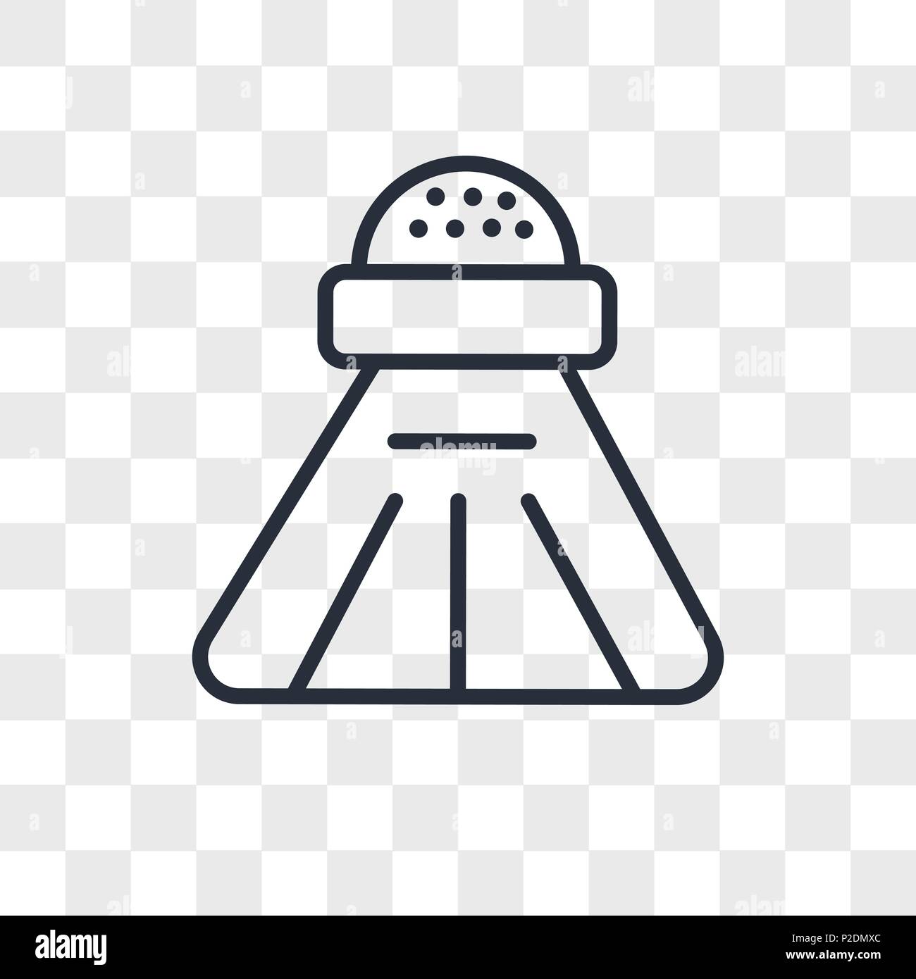 Religious Salt vector icon isolated on transparent background ...