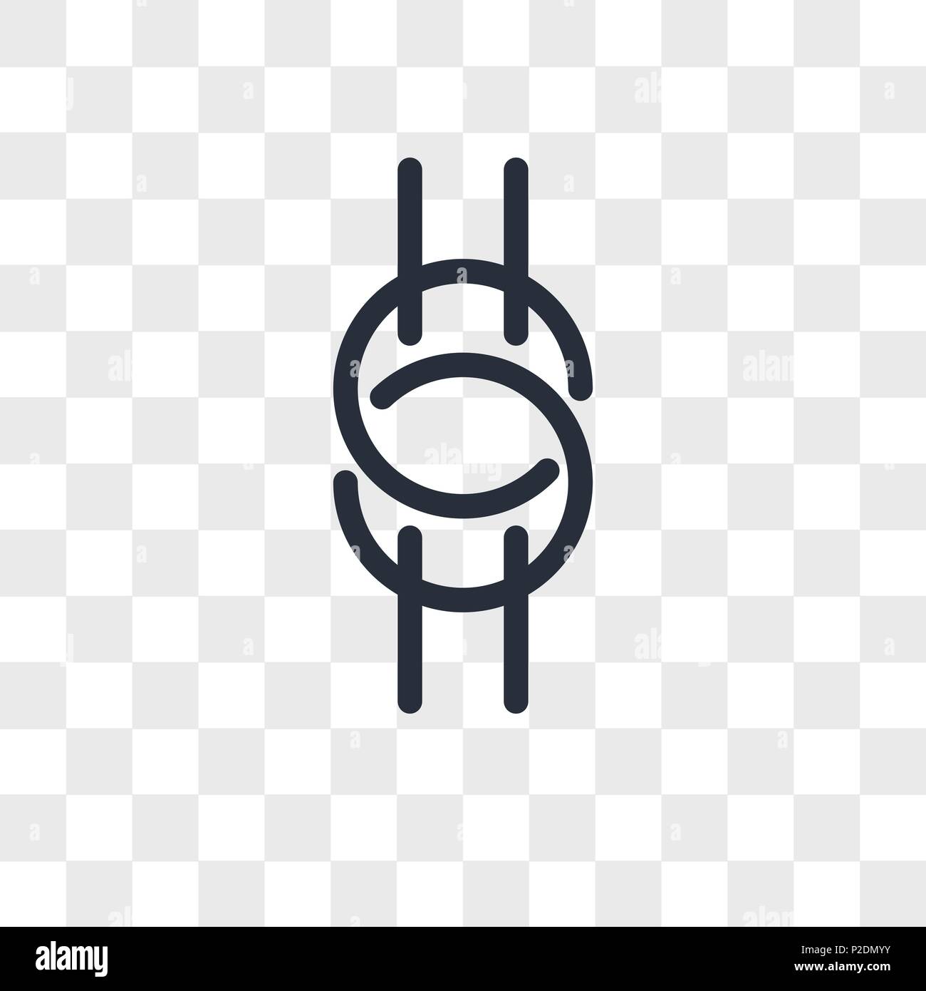 Wisdom vector icon isolated on transparent background, Wisdom logo ...