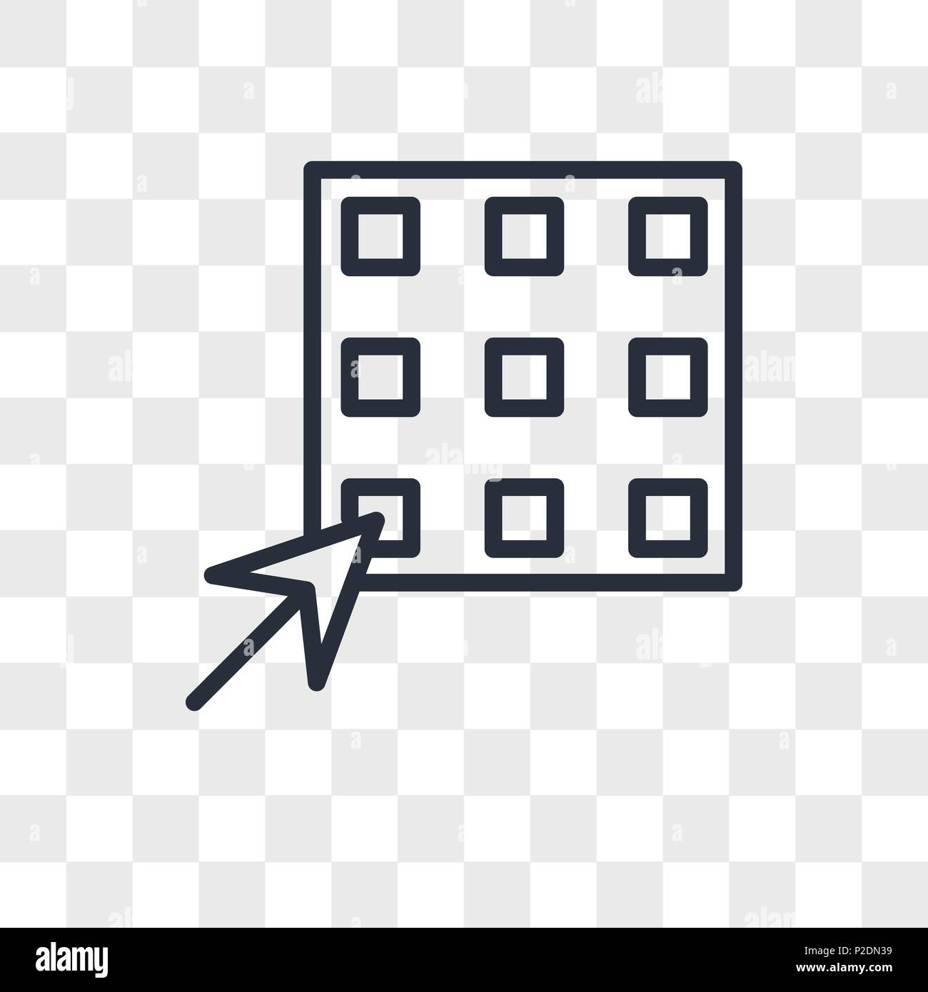 waffle vector icon isolated on transparent background, waffle logo ...