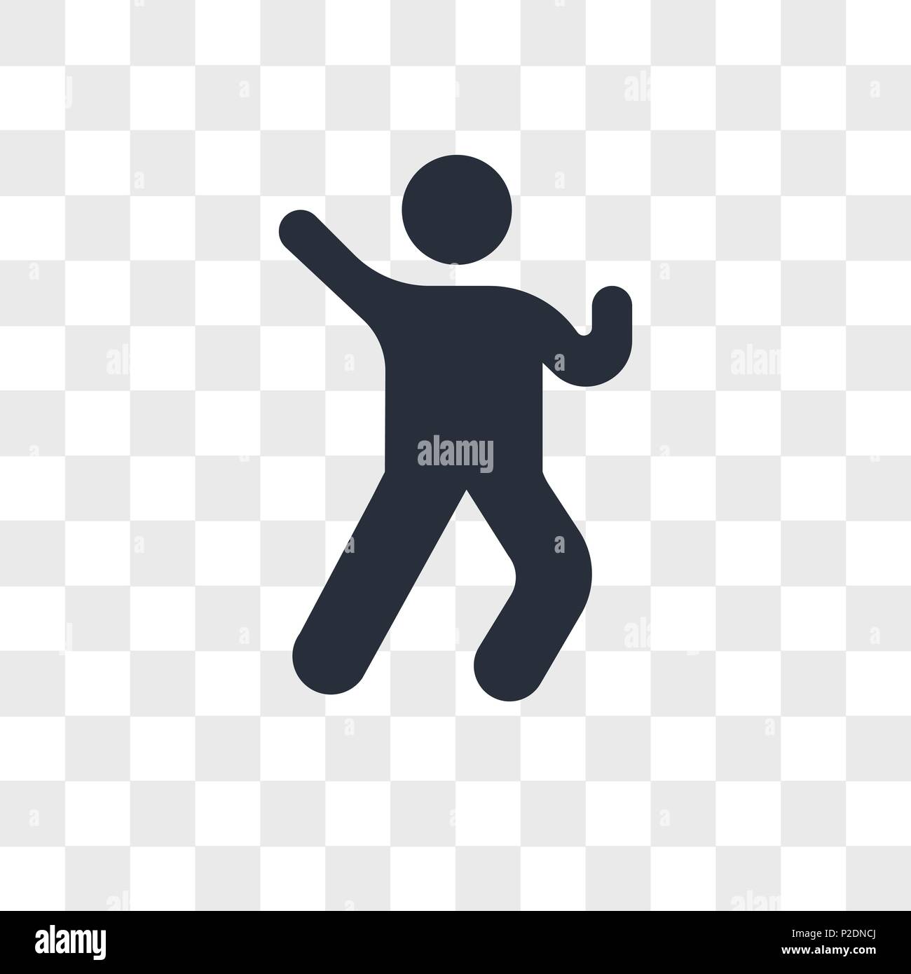 Win Gesture vector icon isolated on transparent background, Win Gesture ...