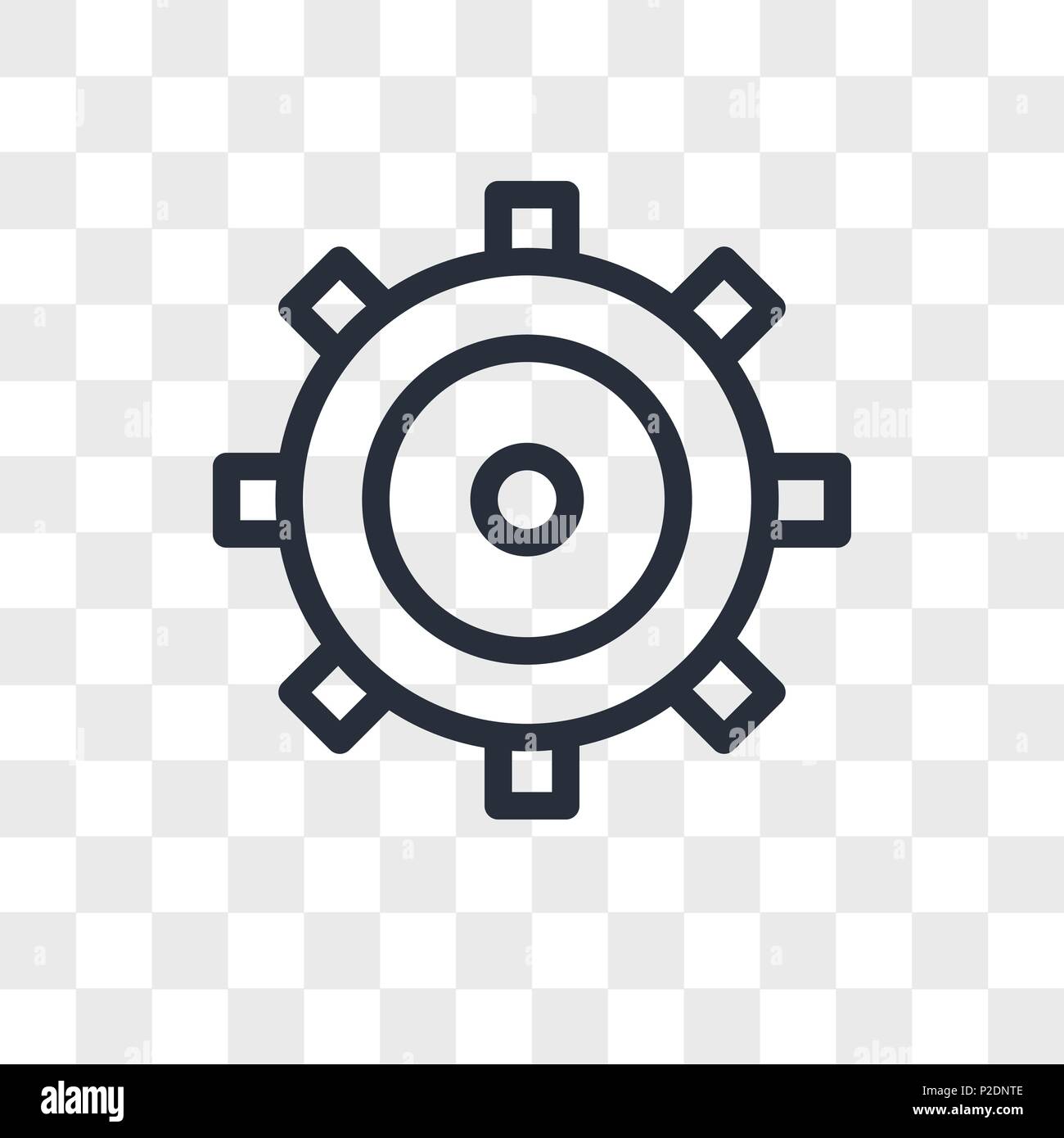 Authority vector icon isolated on transparent background, Authority ...