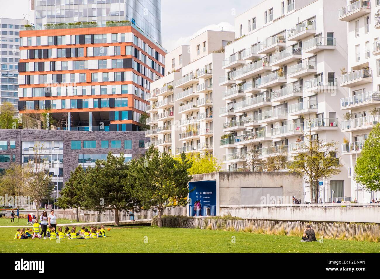 France, Hauts de Seine, Boulogne Billancourt, Billancourt Park ...