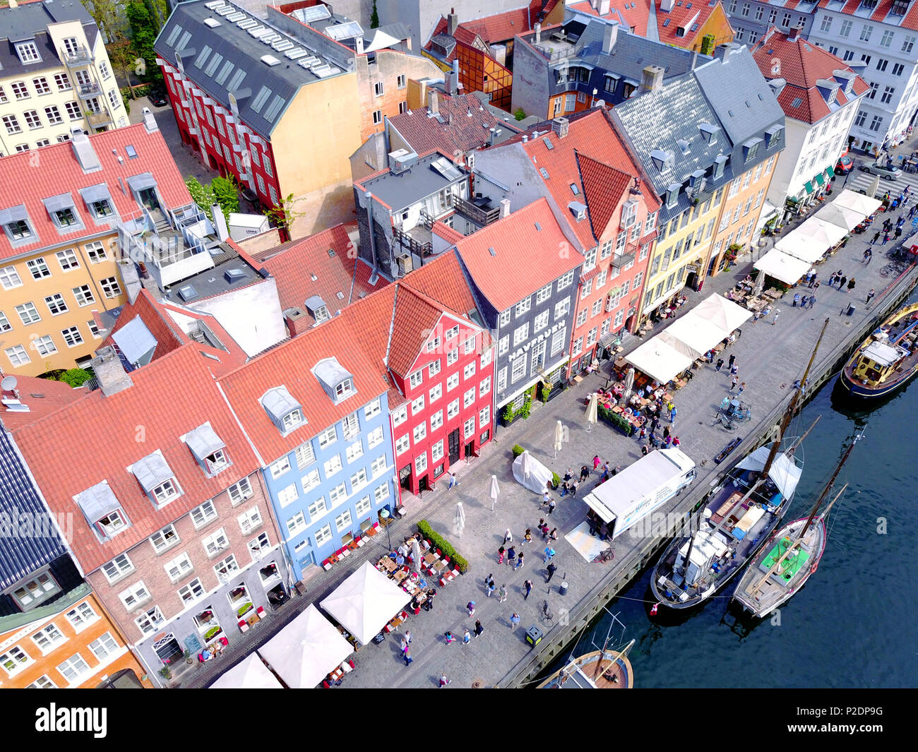 Denmark copenhagen aerial hi-res stock photography and images - Alamy