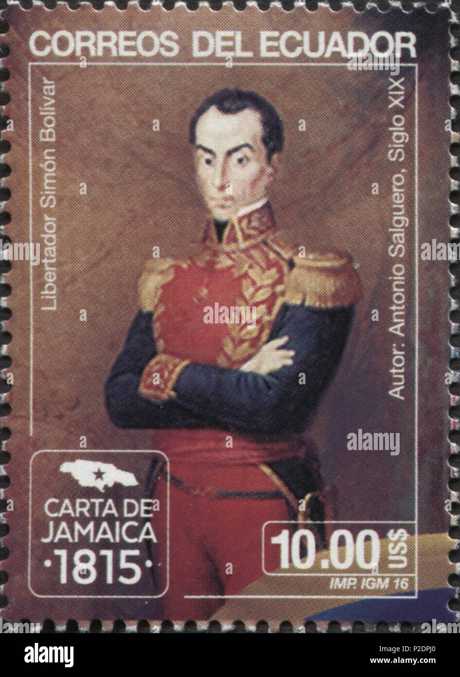 . English: Stamps of Ecuador, 2016 . 2016. Post of Ecuador 57 Stamps of ...