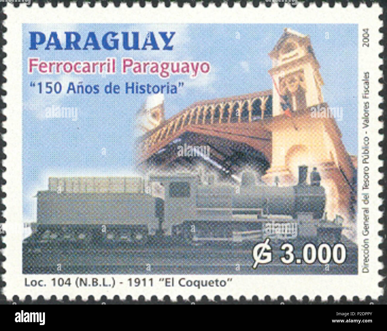 . English: Stamps of Paraguay, 2004 . 2004. Post of Paraguay 58 Stamps ...