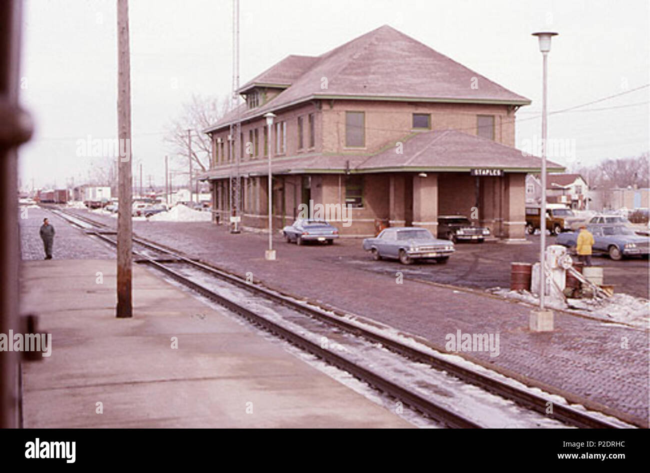 . English: Staples station in March 1976 . 19 March 1976. Hikki ...